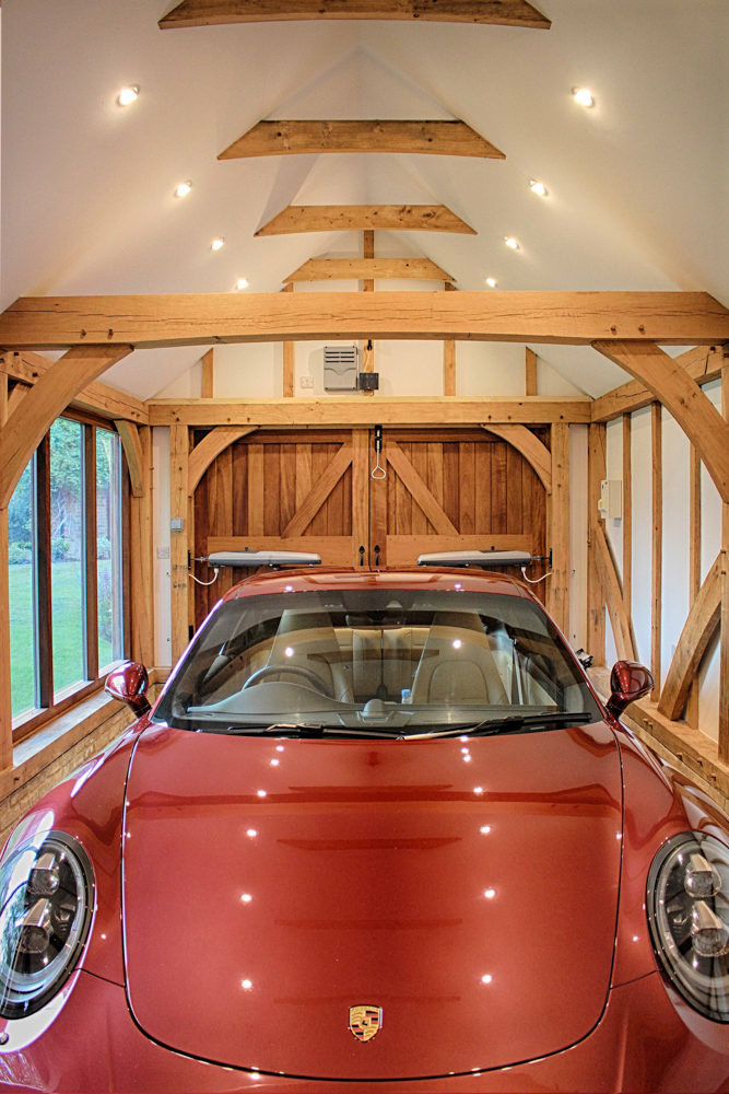 Oak Garages | Traditional Oak Garages | Gallery | Single Storey Barns