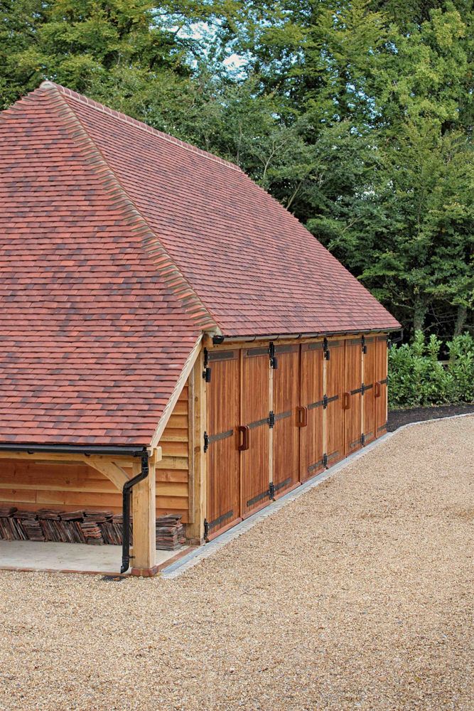 Oak Garages | Traditional Oak Garages | Gallery | Single Storey Barns