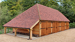 Oak Garages | Traditional Oak Garages | Gallery | Single Storey Barns