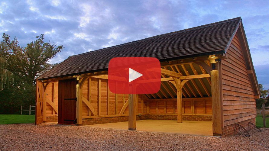 How To Build A Classic Outbuilding - YouTube | Oakgarages | Traditional ...